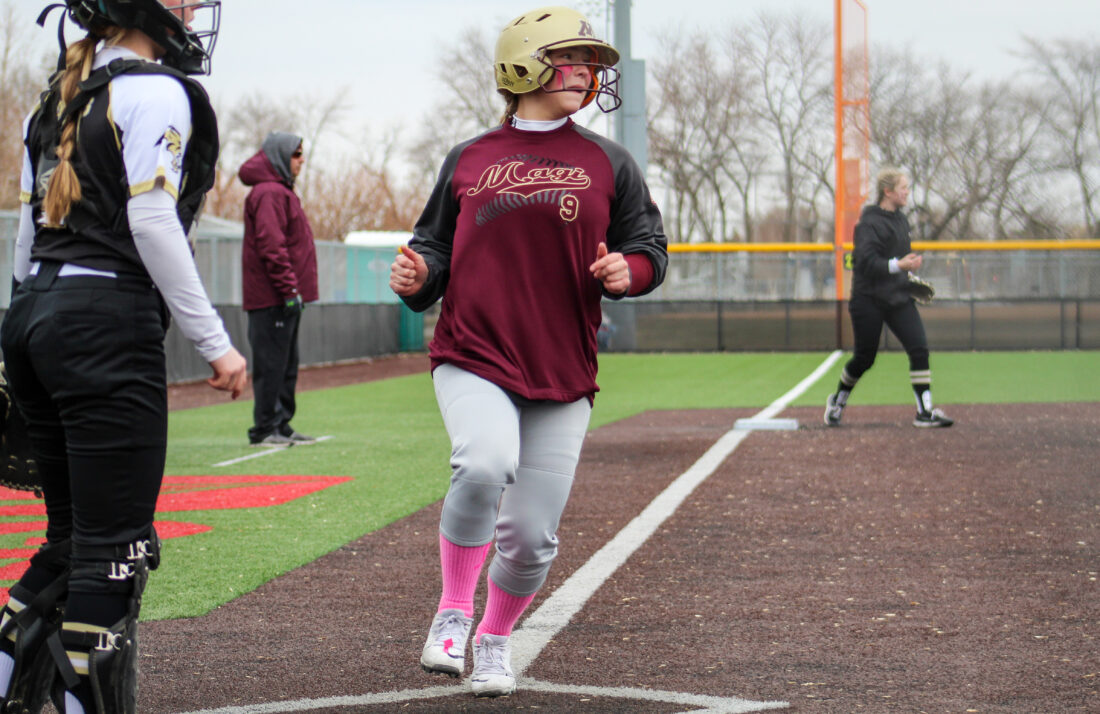 Majettes softball wins big against Wolves | News, Sports, Jobs - Minot ...